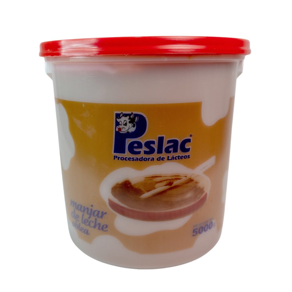 Manjar de leche oblea 5000g - Peslac